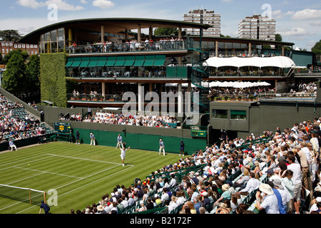 Millennium building at the All England Lawn Tennis Club, Wimbledon ...
