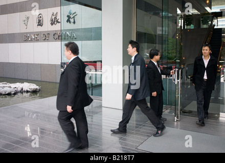 Customers at the Bank of China in Hong Kong, May 28, 2026. NEXPHER/Kobe ...