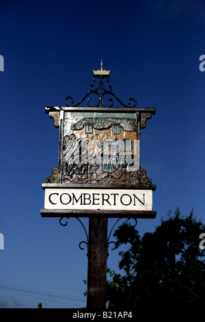 Village of Comberton Cambridgeshire England UK Stock Photo - Alamy