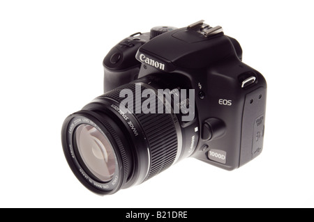 Canon EOS 1000D digital SLR camera July 2008 launch product shot with ...