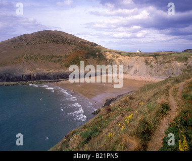 Mwnt - A picturesque sheltered cove on Cardigan Bay Stock Photo - Alamy