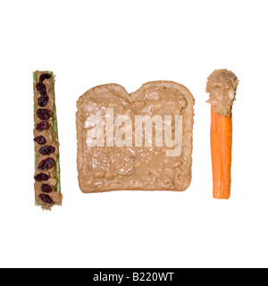 Peanut Butter Combinations Stock Photo - Alamy