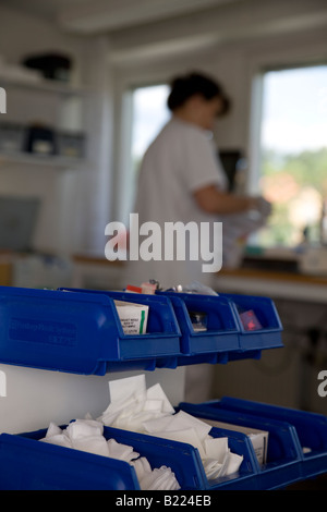 Lab technician (Karolinska Laboratoriet Stock Photo - Alamy