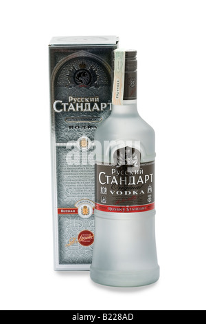 ruskii standart vodka russian standard Stock Photo - Alamy