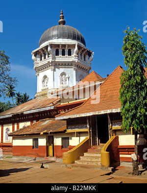 The Shri Mahalsa temple at Mardol Goa Stock Photo - Alamy