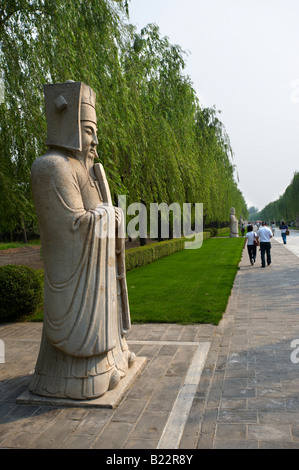 Sacred Way,The Ming Tombs Stock Photo - Alamy