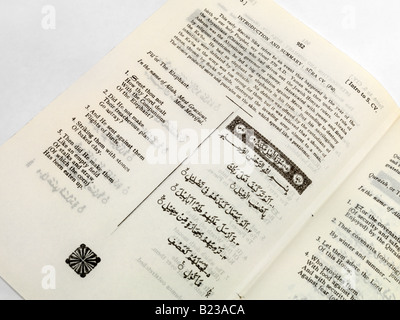 Surah al Fil Chapter of the Elephant with translation Stock Photo - Alamy