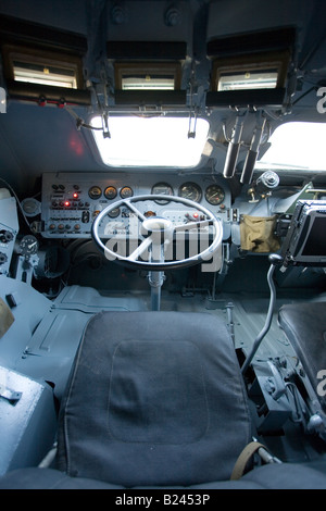 armored military vehicle inside view Stock Photo: 18539891 - Alamy