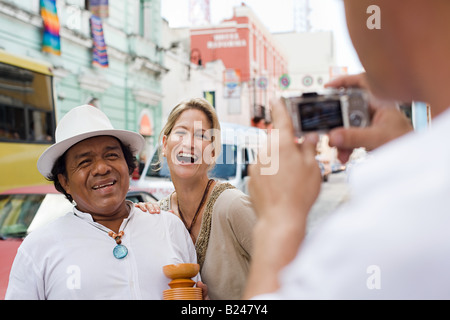 group of people being photographed Stock Photo - Alamy