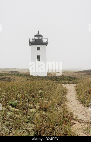 Long Point Lighthouse Provincetown MA at sunset Cape Cod Stock Photo ...