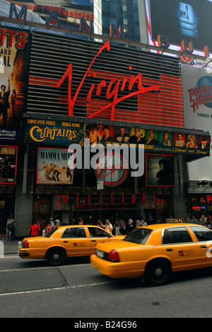 The Virgin Megastore in Times Square in New York Stock Photo - Alamy