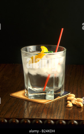 Martini on the rocks Stock Photo - Alamy