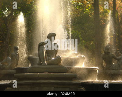 Parque Los Caobos Caracas - Venezuela 1940 Stock Photo - Alamy