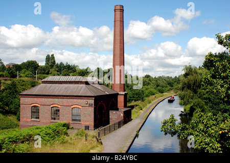 Smethwick canal pumping station Stock Photo - Alamy