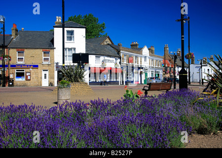 Chatteris Town High Street Fenland Cambridgeshire East Anglia England ...