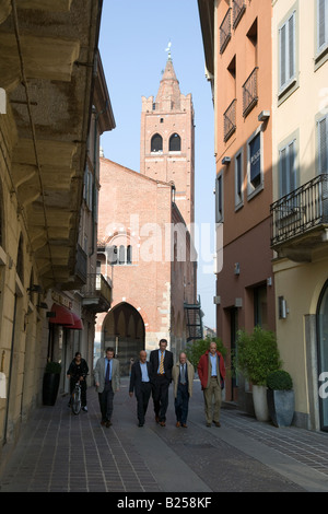 People and streets Monza Lombardy Italy Stock Photo - Alamy