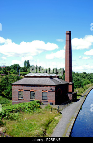 Smethwick canal pumping station Stock Photo - Alamy