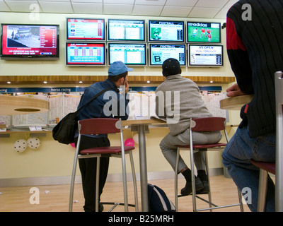 Ladbrokes Shop Interior Stock Photo - Alamy