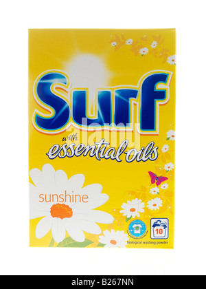 Box of Surf washing powder with essential oils sold in the UK Stock ...