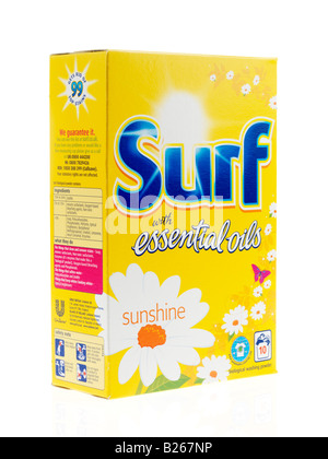 Box of Surf washing powder with essential oils sold in the UK Stock ...