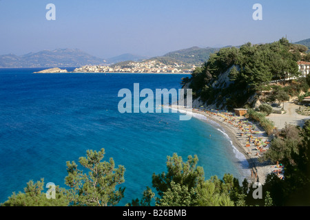 Tsamadou Beach near Kokkari, Samos Island, Greece Stock Photo - Alamy