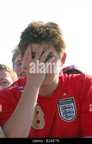 Fans react during the World Cup Group K soccer match between Uzbekistan ...