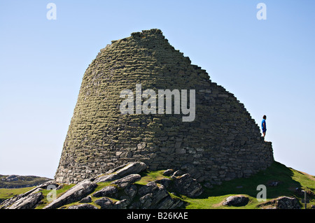 Dun Carloway, Pictish broch. Isle of Lewis, Outer Hebrides, Scotland, U ...
