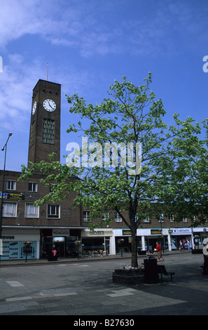 Crewe town centre Stock Photo - Alamy