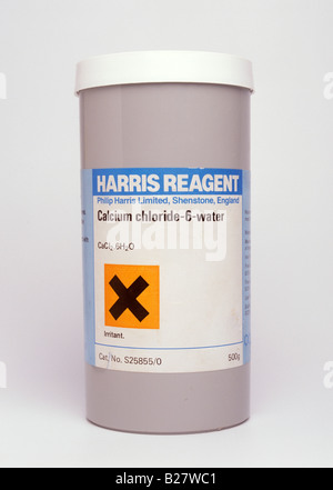 Container of calcium chloride Stock Photo - Alamy