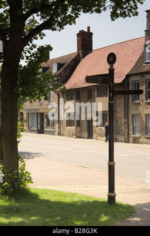 Town Sign, Higham Ferrers, Northamptonshire Stock Photo - Alamy