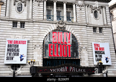 Billy Elliot musical at Victoria Palace Theatre in London, Britain, UK Stock Photo - Alamy