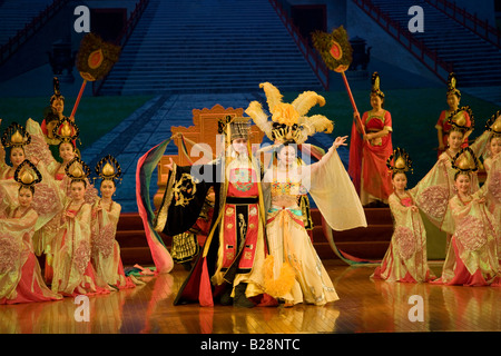 theatre of dancing in Xi'an / Xian, China Stock Photo - Alamy