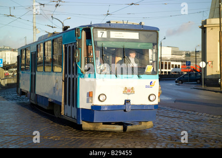 tram Riga Latvia Date 11 02 2008 Ref ZB693 110474 0039 COMPULSORY ...