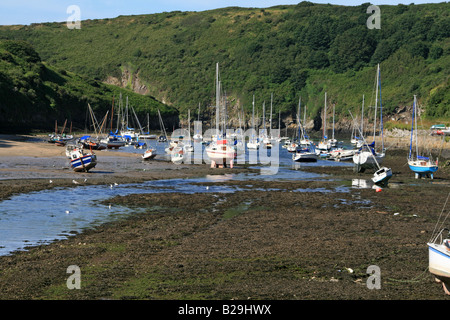 Low Tide at Solva Pembrokeshire West Wales UK Stock Photo - Alamy