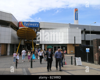 romford town centre high street essex england uk gb Stock Photo - Alamy