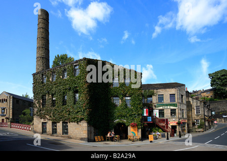 Hebden Bridge, Yorkshire England UK weaving mills English town mill ...