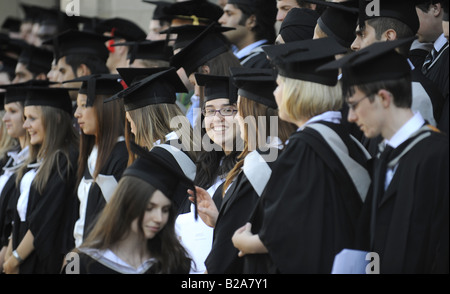 BRITISH STUDENTS CELEBRATING THEIR SUCCESSFUL GRADUATION DAY CEREMONY ...