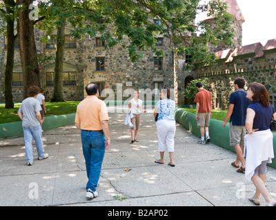 Usen castle student residence hall, Brandeis University, Waltham ...