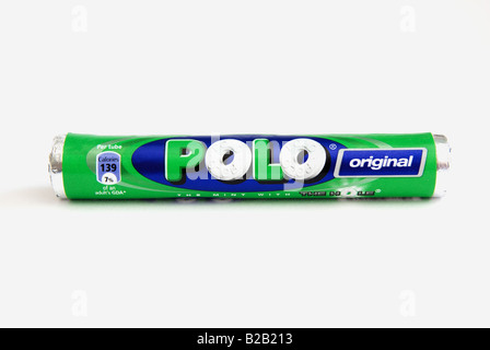 Packet of polo mints Stock Photo - Alamy