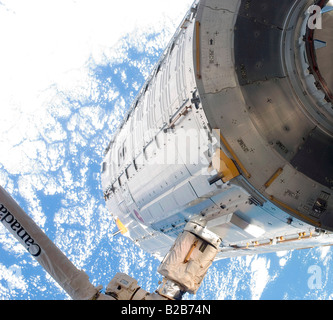 The Kibo Japanese Pressurized Module and Kibo Japanese logistics module ...