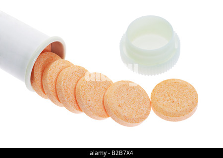 Throat lozenges on white Stock Photo - Alamy