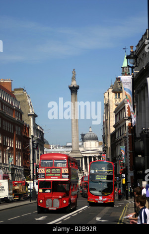 A double decker bus heading from Bardford into Leeds City Centre ...