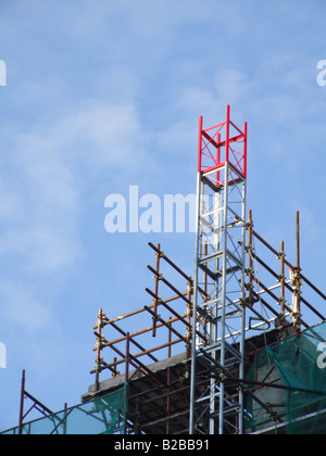 Elevator on outside of high-rise building in Toronto Stock Photo - Alamy