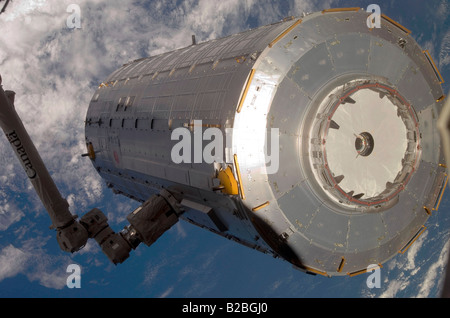 The Kibo Japanese Pressurized Module and Kibo Japanese logistics module ...