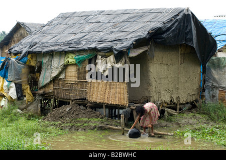View of slums with dirty hut in Zanzibar, Africa Stock Photo - Alamy