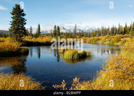 Jarvis River, Kluane National Park, Yukon Territory, Canada Stock Photo ...