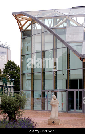 Exterior of the contemporary Herbert Art Gallery and Museum, located in ...