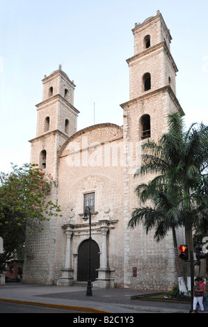 Jesus Church Merida Yucatan Mexico Stock Photo - Alamy