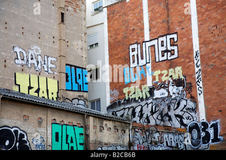 Graffiti, Barcelona, Spain Stock Photo - Alamy