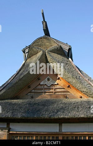 Thatched Roof of Japnese House at Oshino Hakkai Yamanashi Japan Stock ...